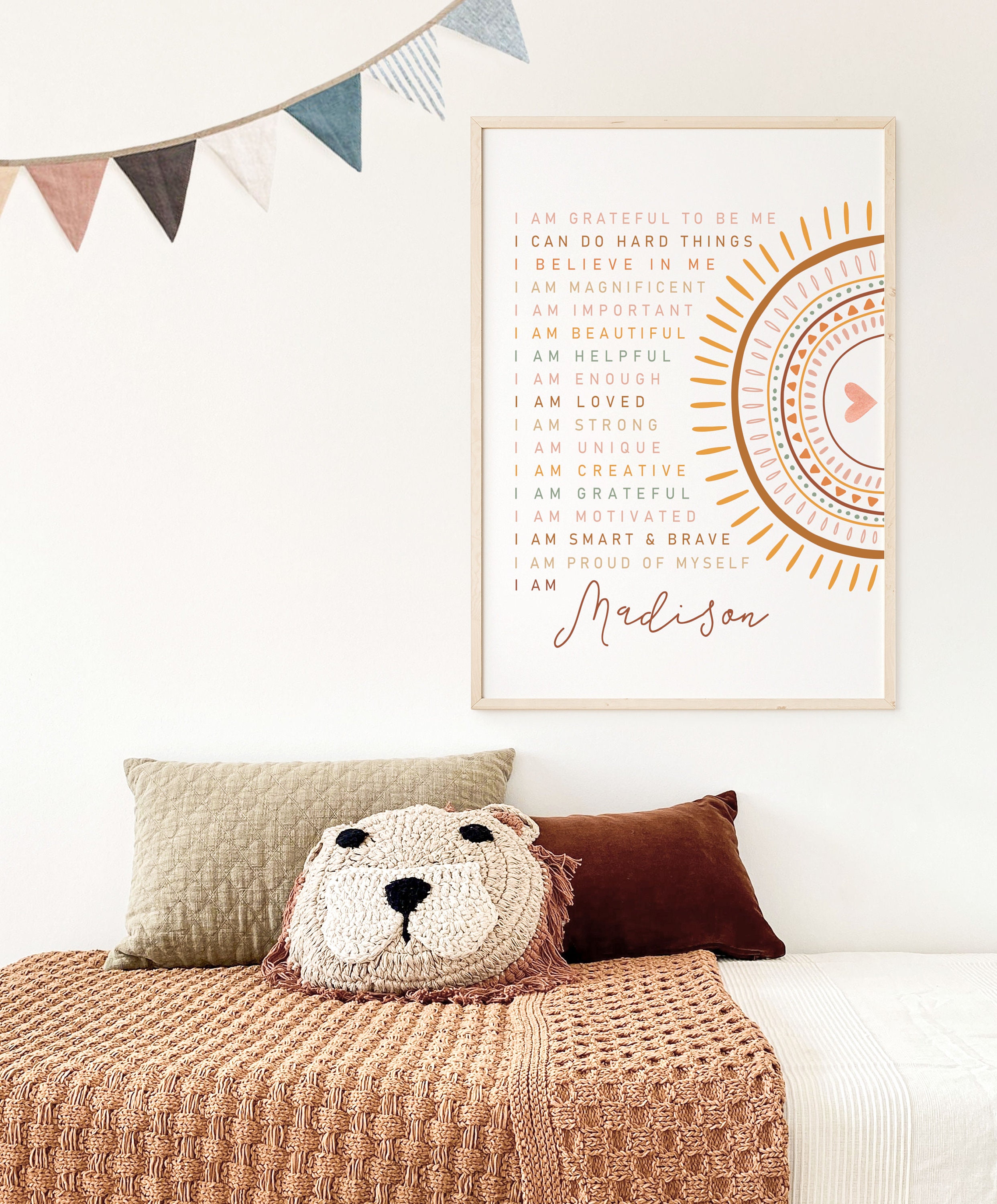 Boho Affirmations Print Custom Affirmations Affirmations for - Etsy