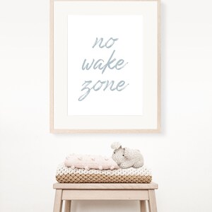 No Wake Zone Print, No Wake Zone Poster, Nautical Nursery, Beach ...