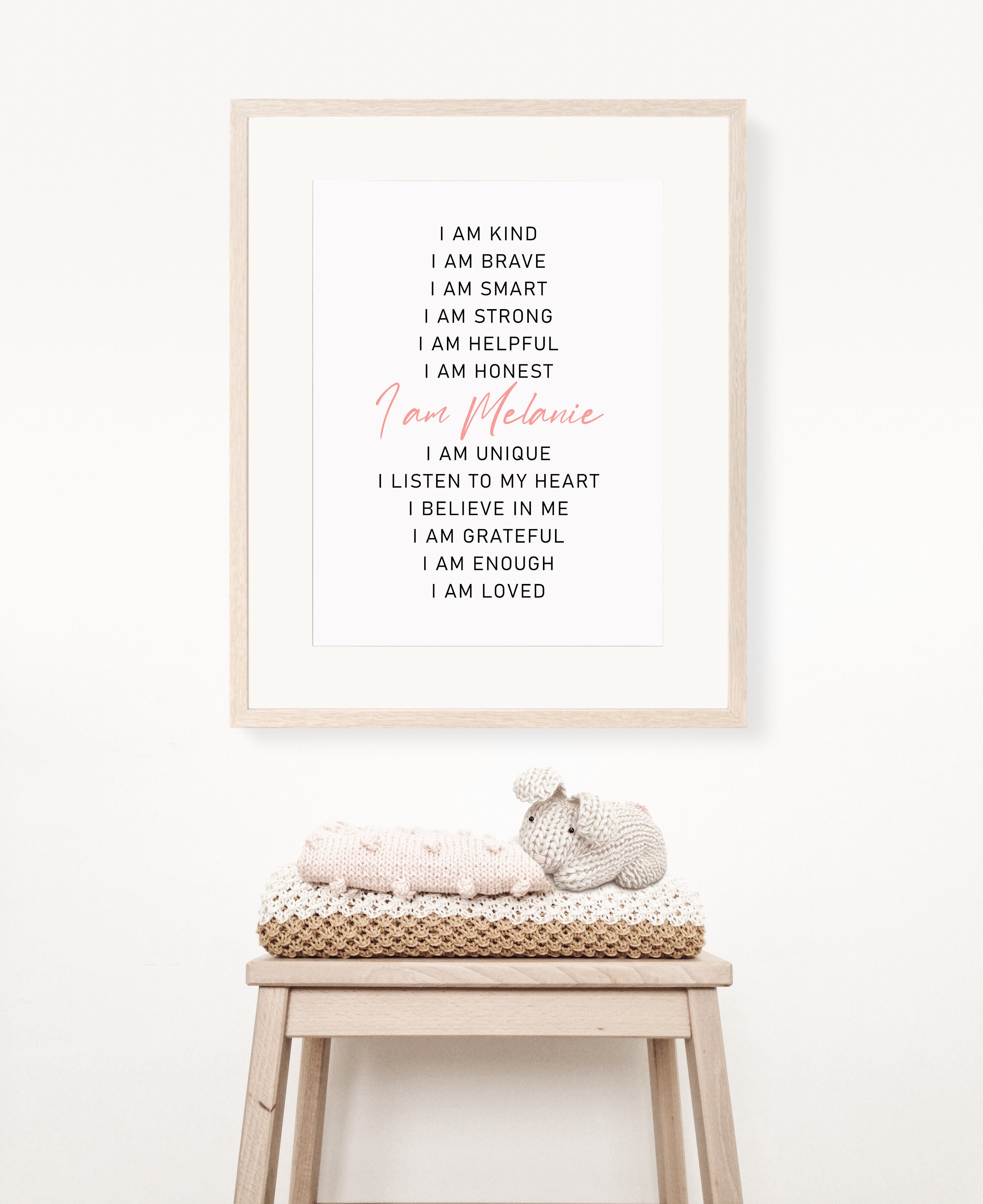 Affirmations Print Custom Affirmations Affirmations for | Etsy