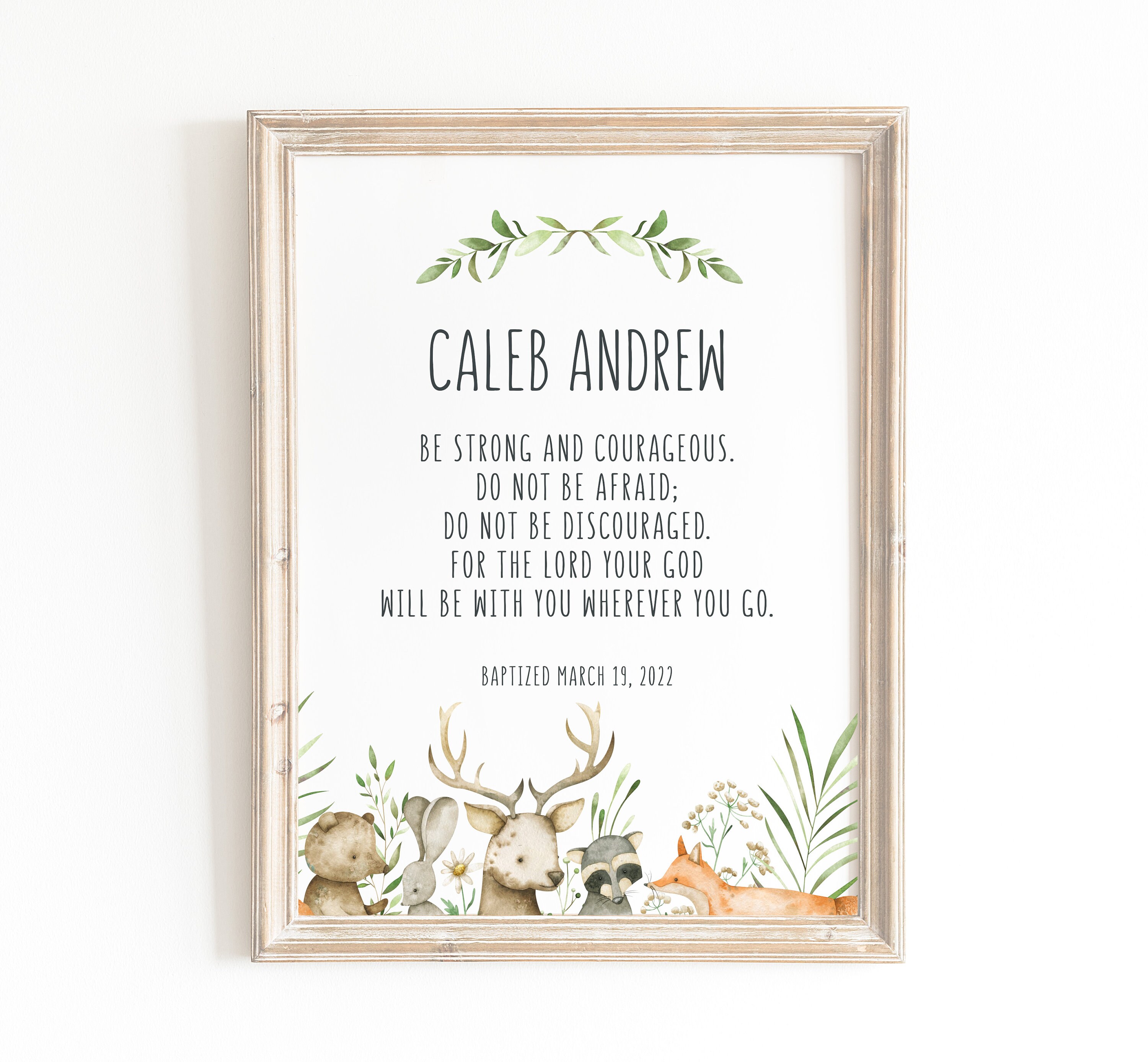 Baptism Print Personalised Baptism Print Custom Name Baptism - Etsy