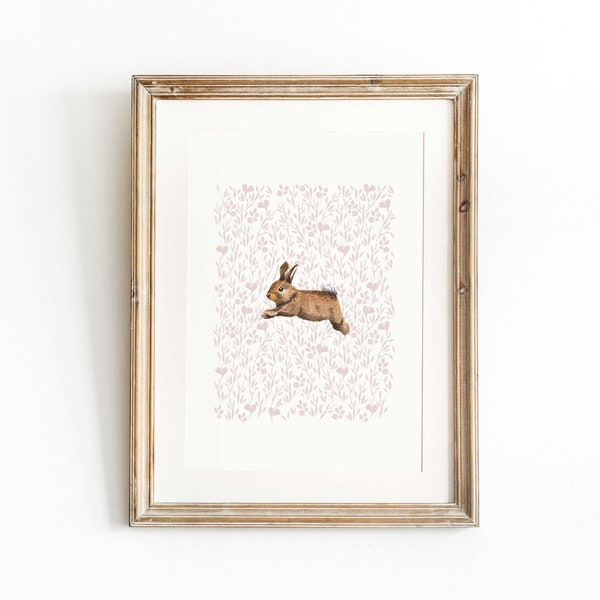 Bunny Nursery Art - Etsy