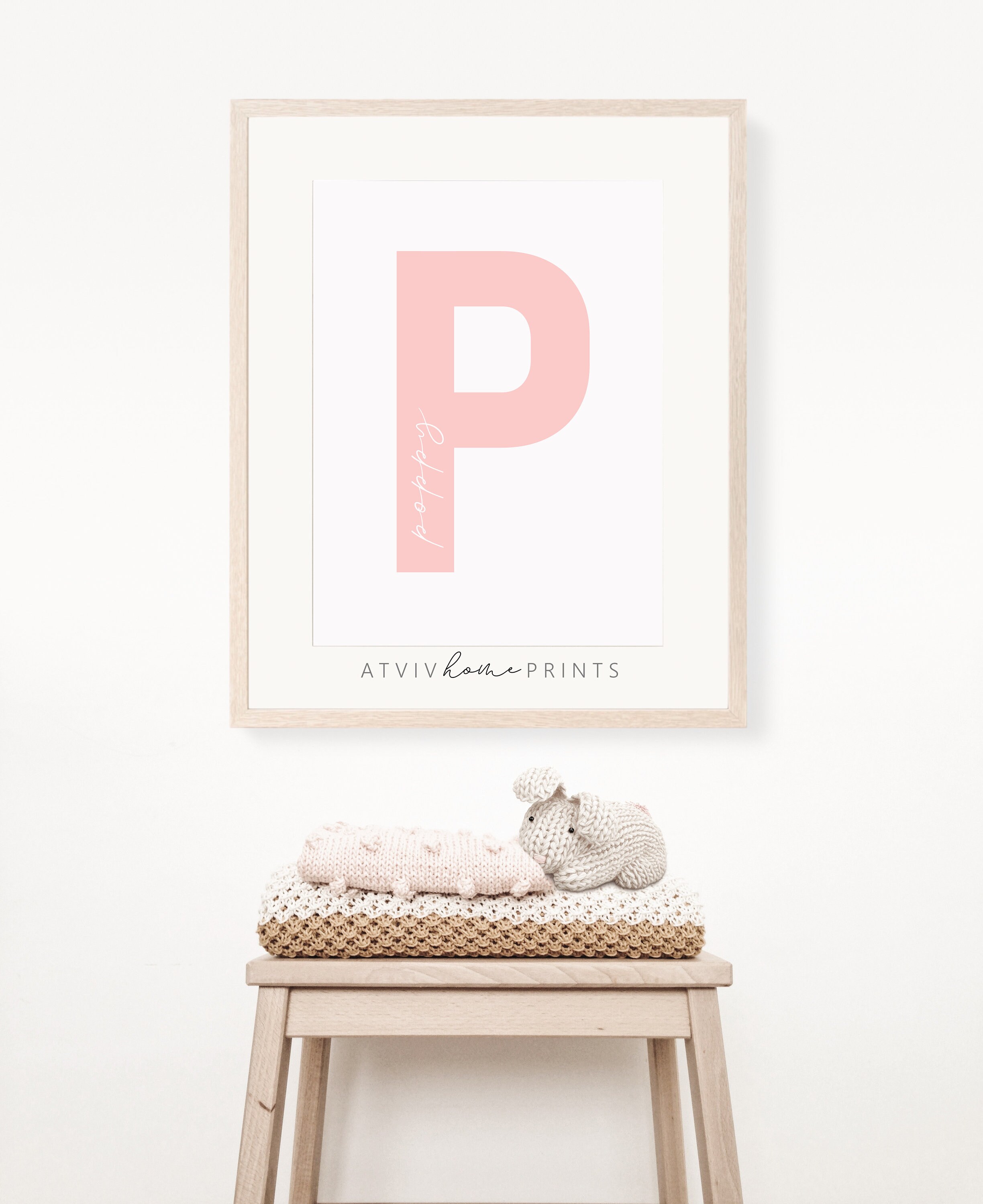 Custom Initial Print Name Printable Personalised Name Print | Etsy