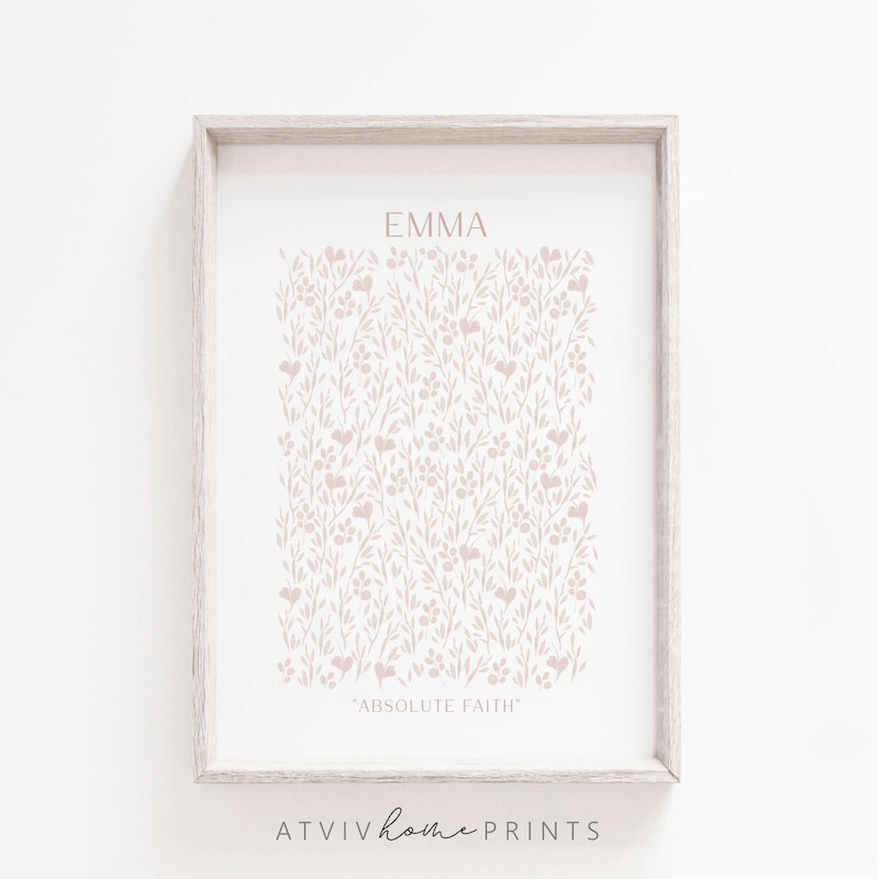 First Name Meaning - Etsy