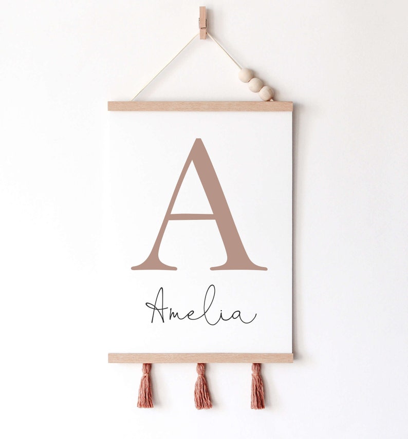 Custom Initial Print Name Printable Personalised Name Print - Etsy