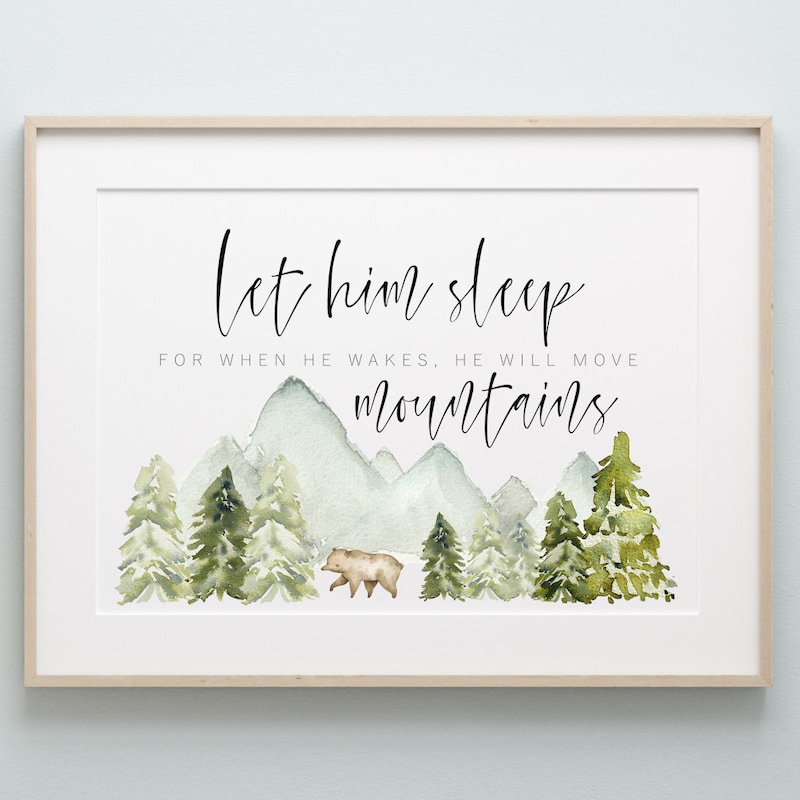 Let Him Sleep - Etsy