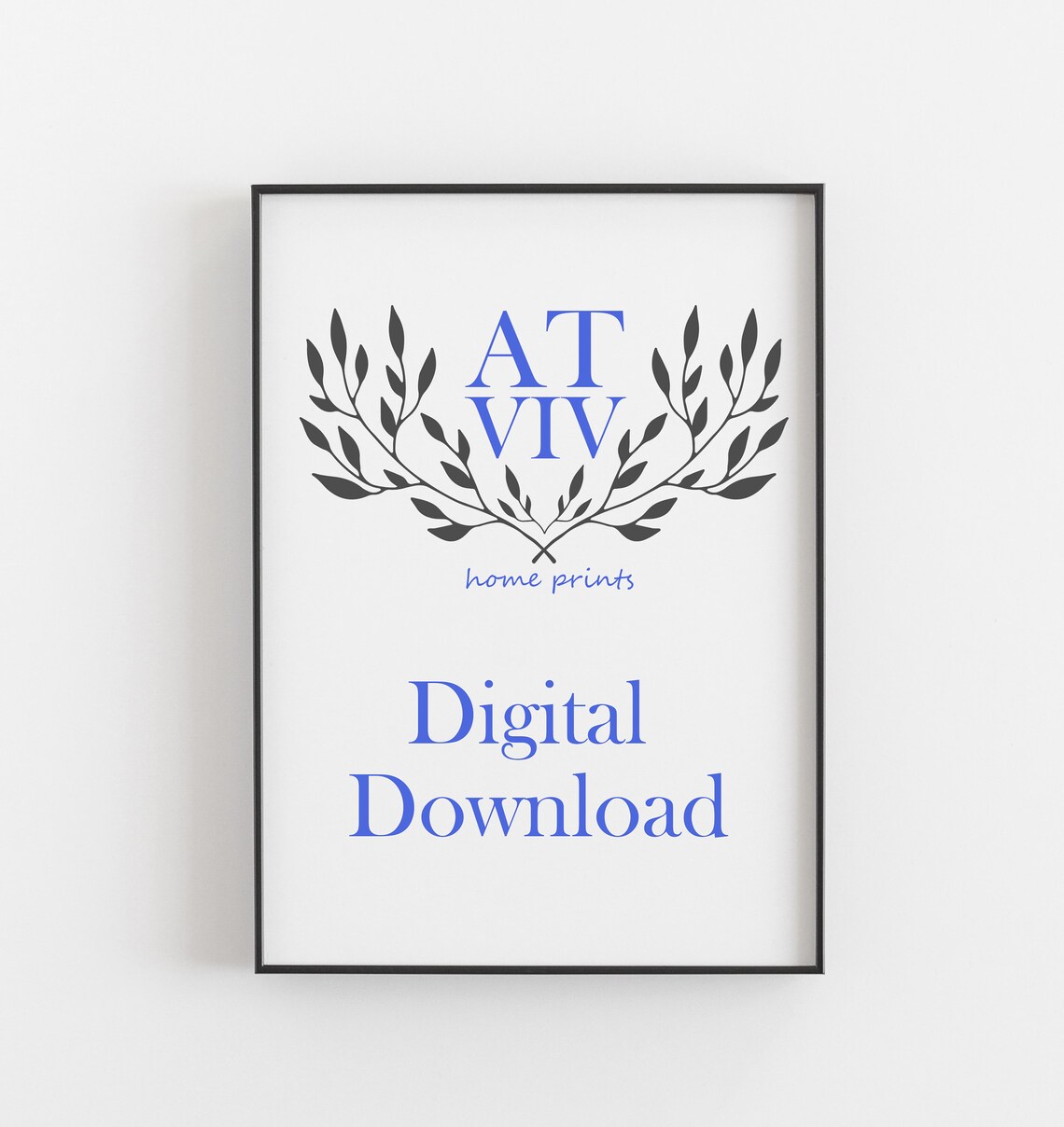 Custom Initial Print Name Printable Personalised Name Print | Etsy