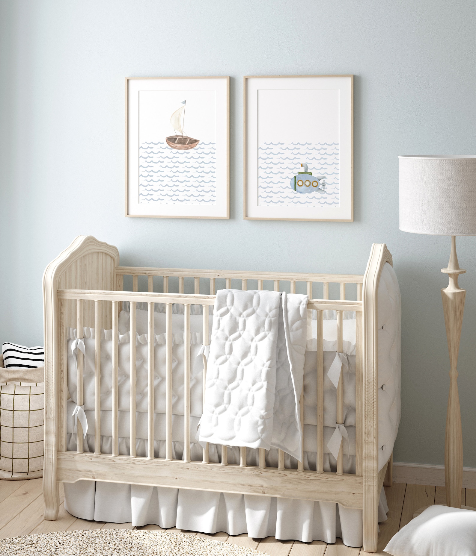 Nautical Nursery Print Nautical Nursery Decor Submarine - Etsy