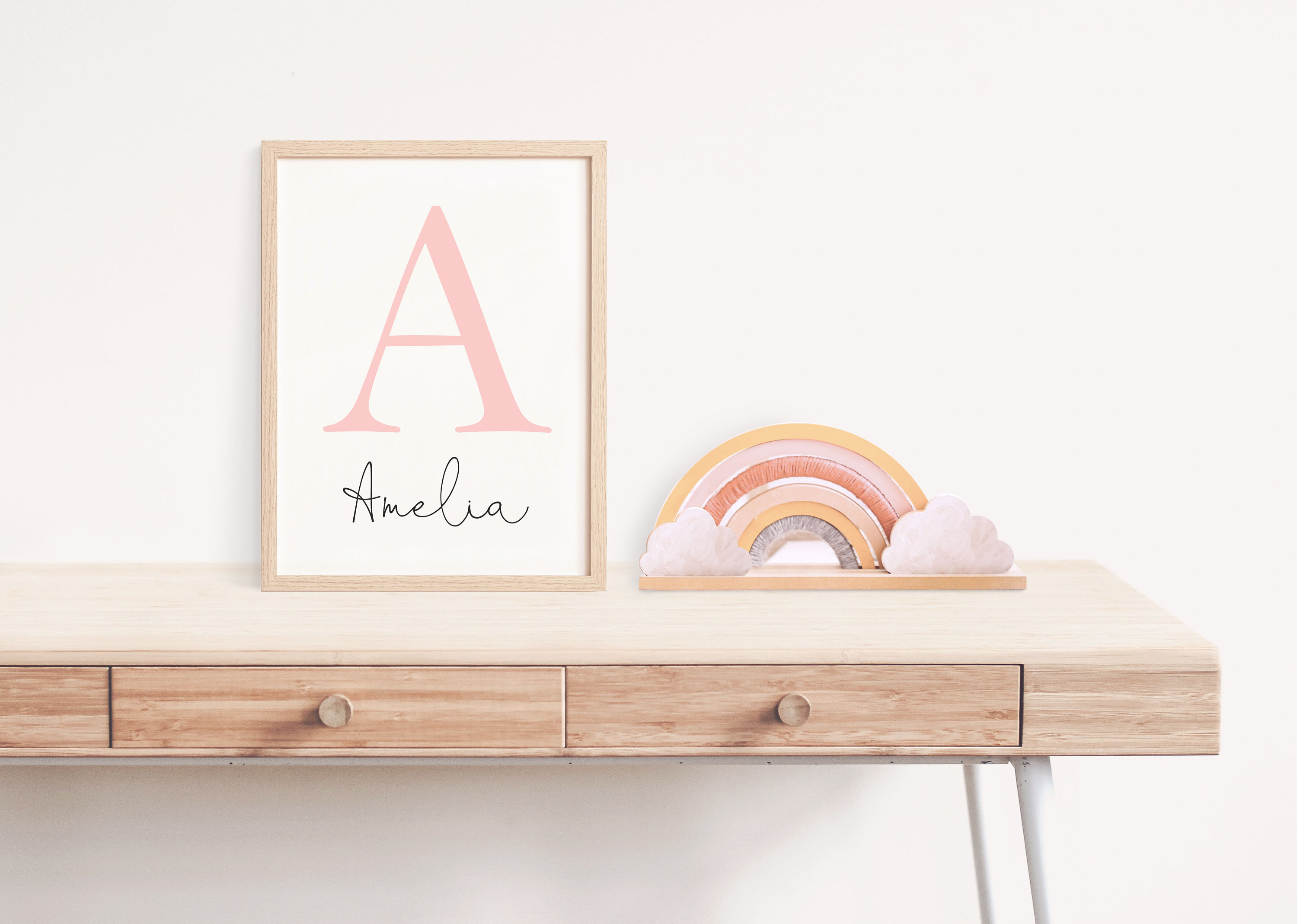 Custom Initial Print Name Printable Personalised Name Print | Etsy