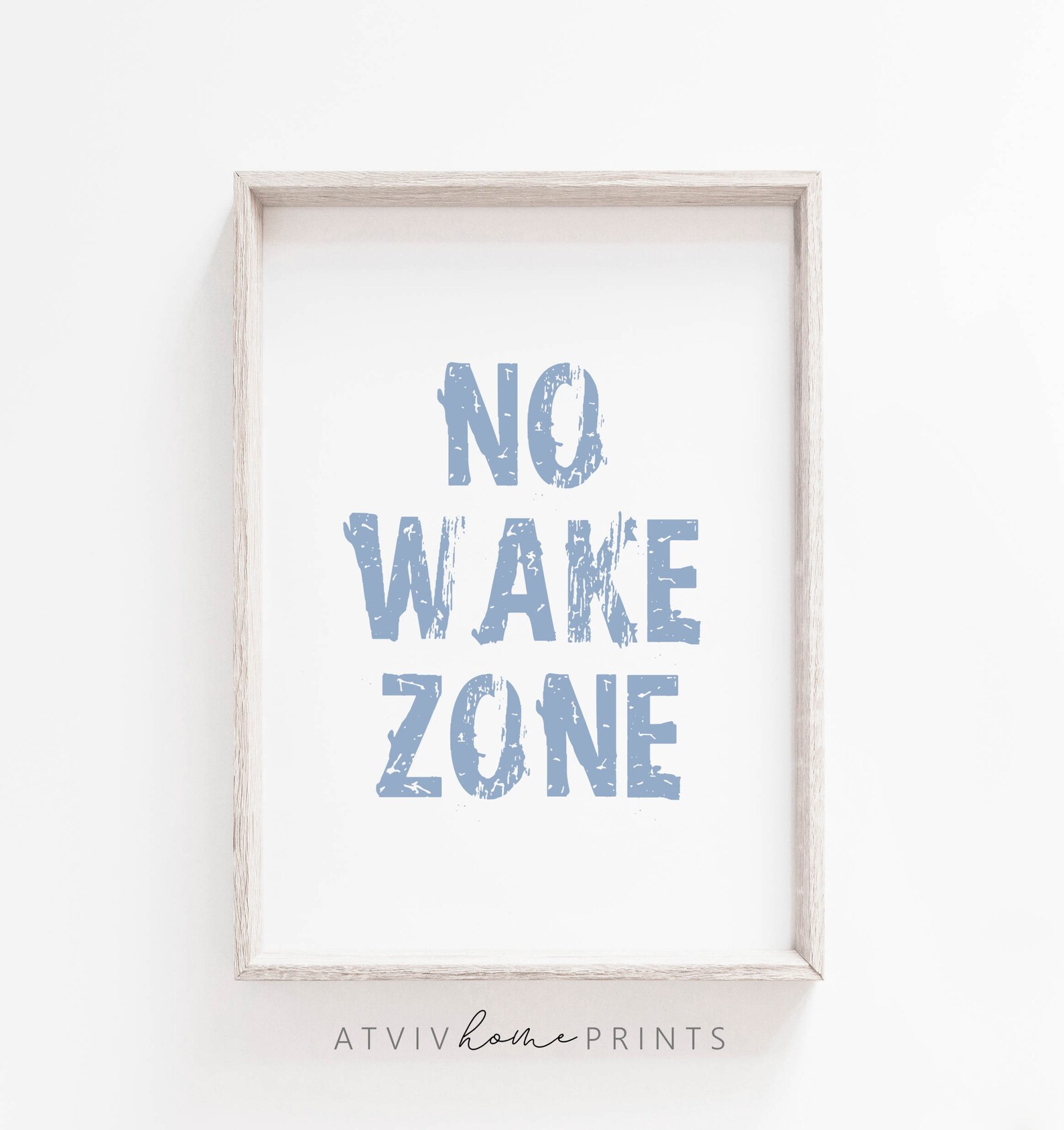 No Wake Zone Print, No Wake Zone Poster, Nautical Nursery, Beach ...