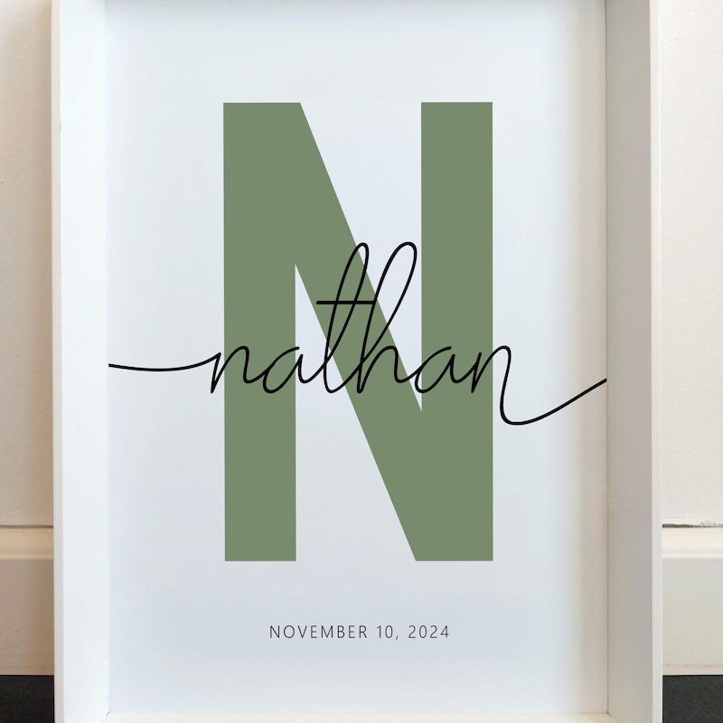 Initial Frame - Etsy UK
