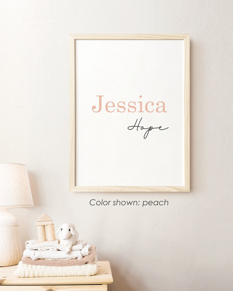 Custom First Name Print Name Printable Personalized Name | Etsy