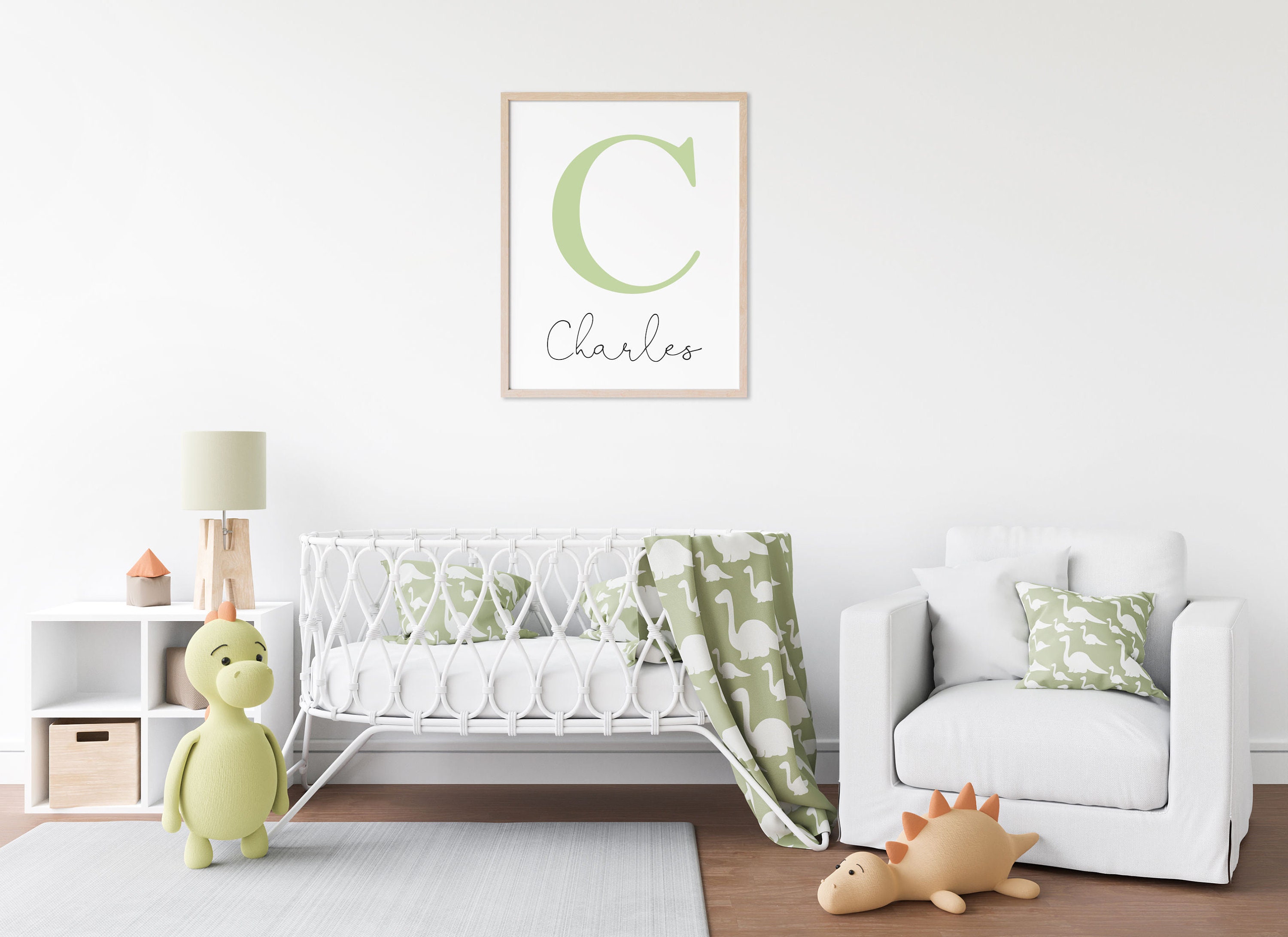 Custom Initial Print Name Printable Personalised Name Print | Etsy