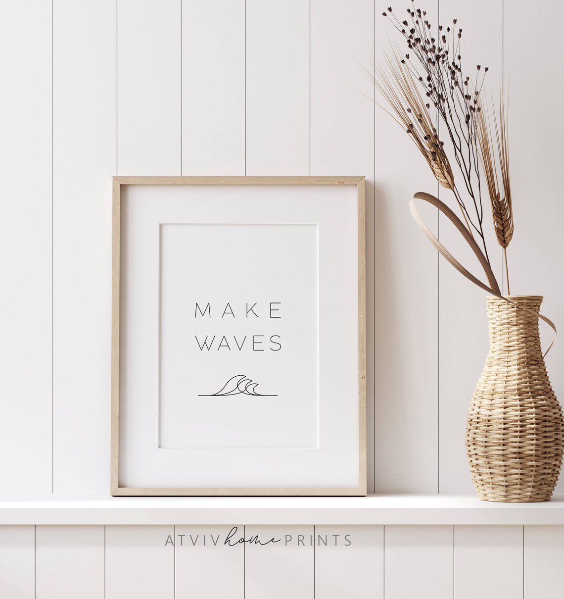 Make Waves Make Waves Print Wave Print Waves Print | Etsy