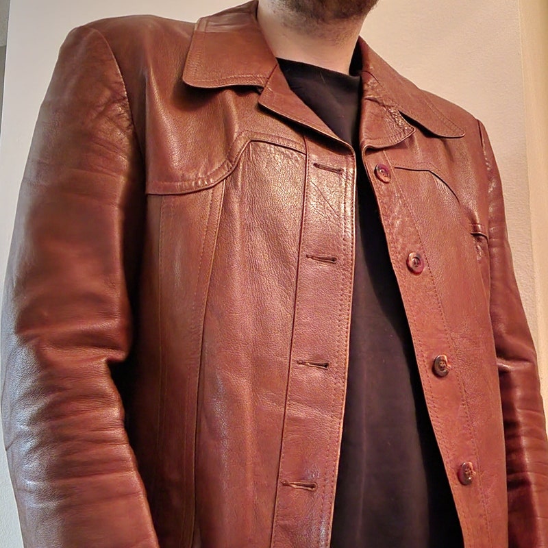 Lederjacke retro herren - Etsy.de