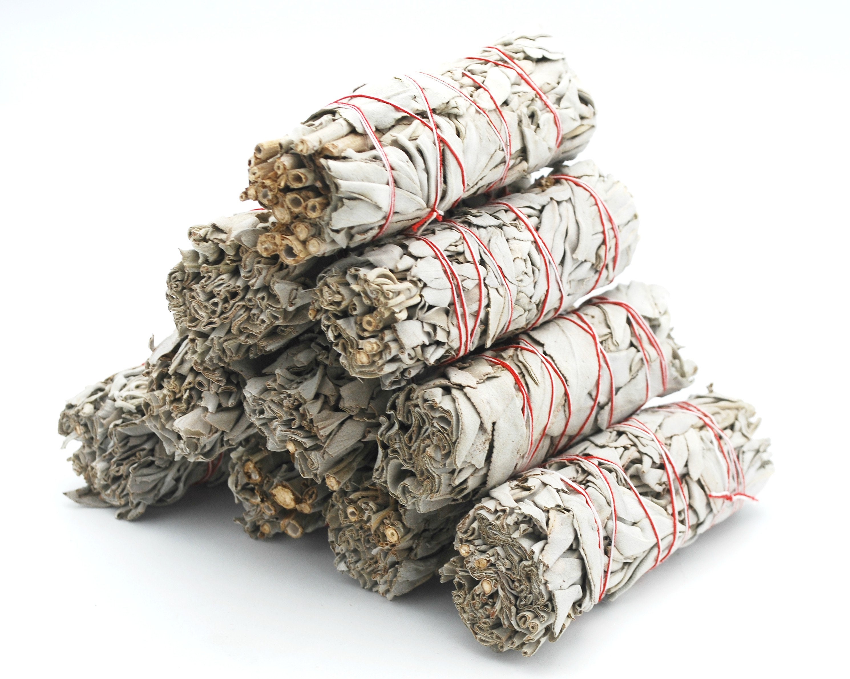 California White Sage 4 Inch Smudge Bundle Stick Sold 1 5, or 10 ...