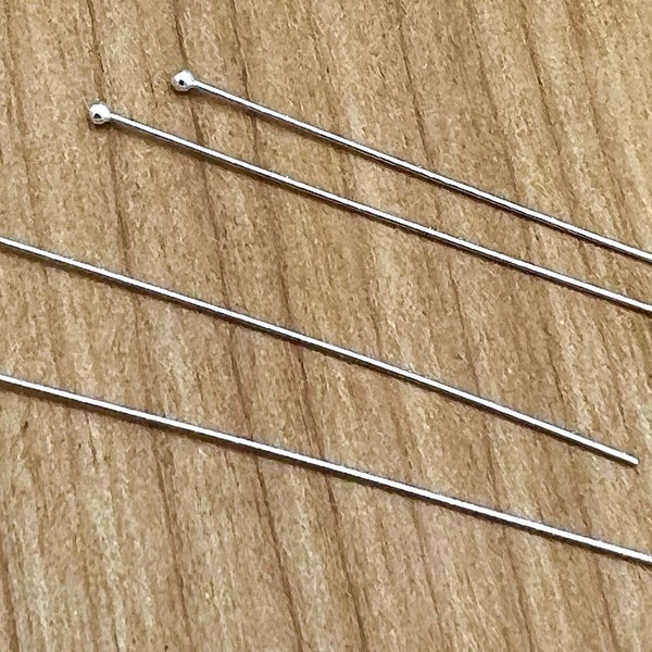 Decorative Head Pins Sterling - Etsy