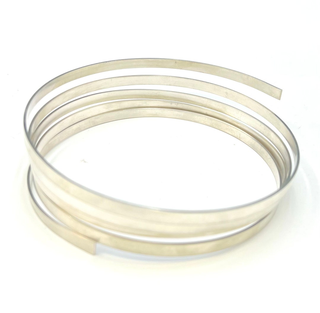 Sterling Silver Flat Stock Ring Shank Jewelry Making Crafting 2mm 3mm ...