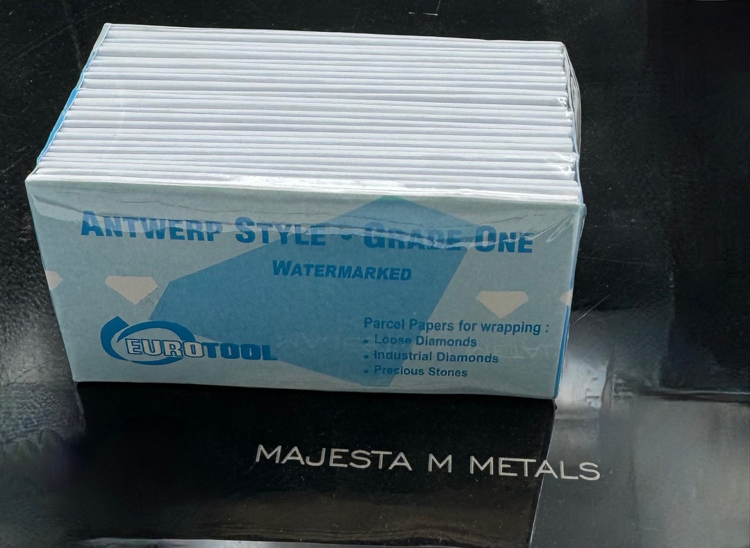 Antwerp Style Diamond Paper for Loose Diamonds and Precious Gemstone ...