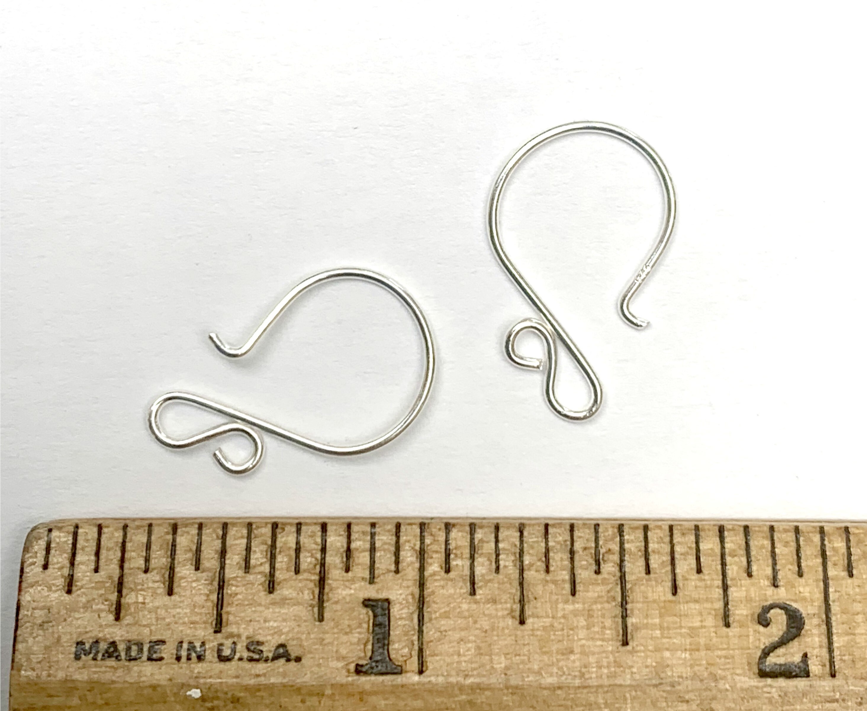 Bulk Sterling Silver Fancy Round Ear Wires With Hoop Ring 925 - Etsy