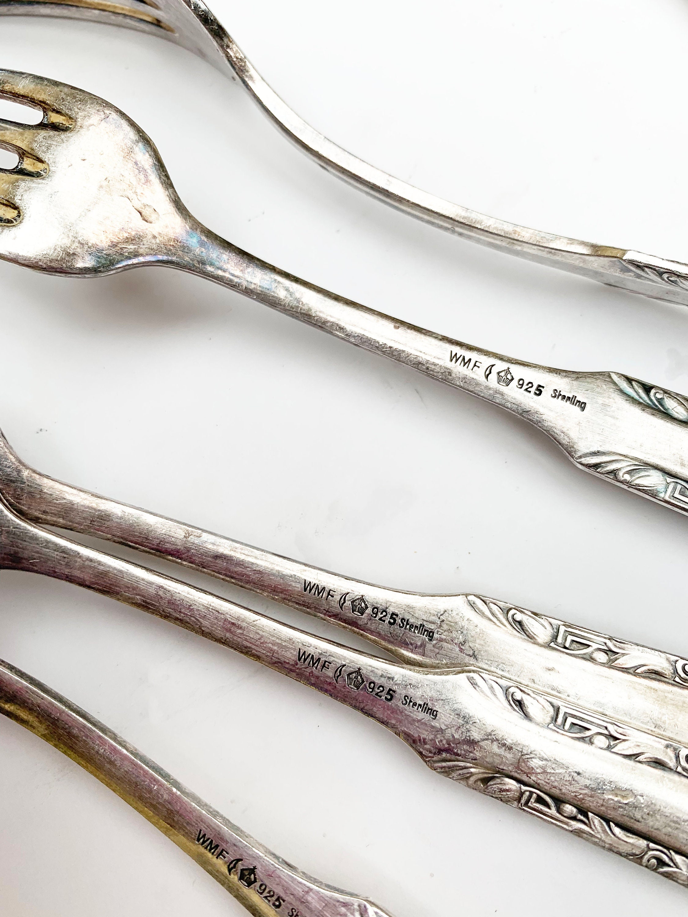 WMF Sterling Rostfrei Silverware Set 23 Pieces 6 Knifes 10 Forks 7 ...