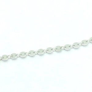 Sterling Silver Disk Chain by the Foot Circle Disk Wholesale Bulk ...