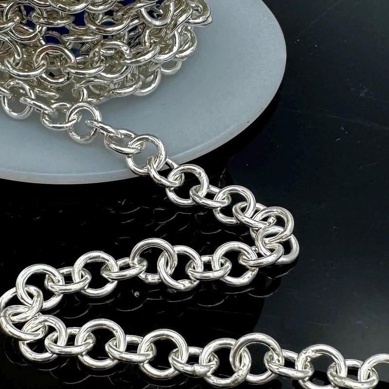 Chunky Silver Jewelry - Etsy