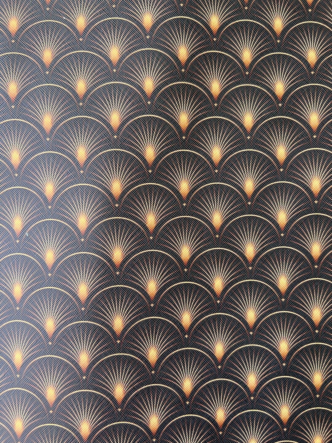 Custom Made Art Deco Vinyl Water Resistant Vinyl Leatherette Fabric 11 ...