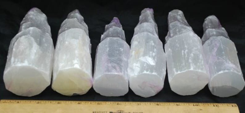 Bulk Selenite 6 Inch Tall Towers Wholesale Selenite Protection ...