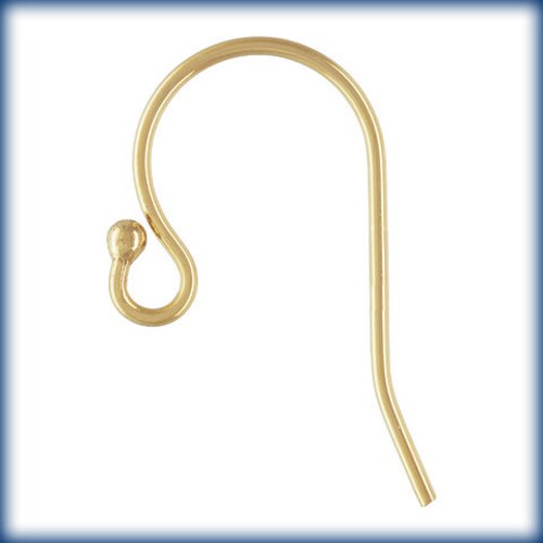 50 Gold 316 Stainless Steel French Hook Fishhook Earwires - Etsy