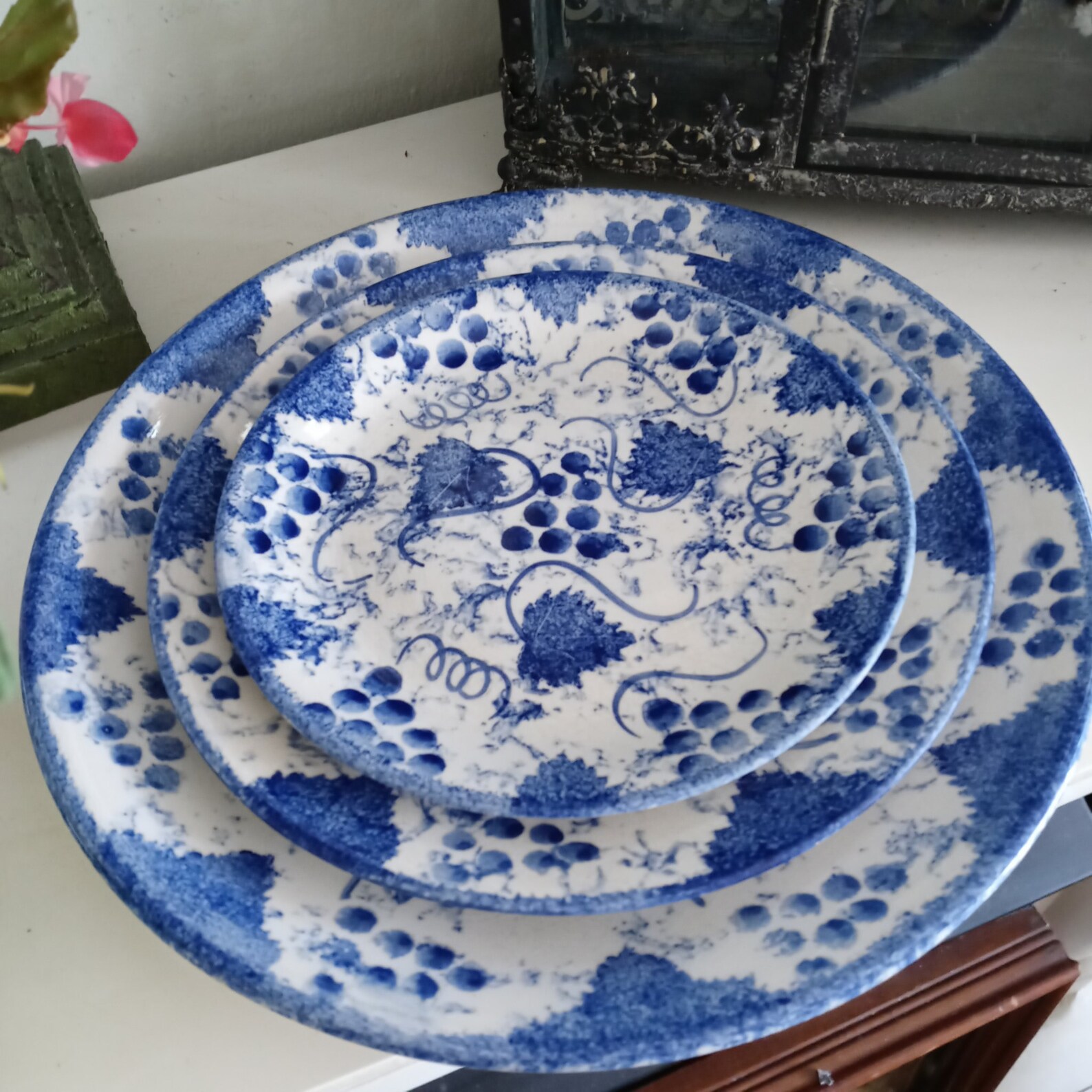 Poole Pottery Set of Two Large Luncheon Plates Made in England - Etsy