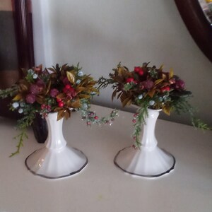 Tapped Candle Holder Wreaths Christmas Bobeche - Etsy