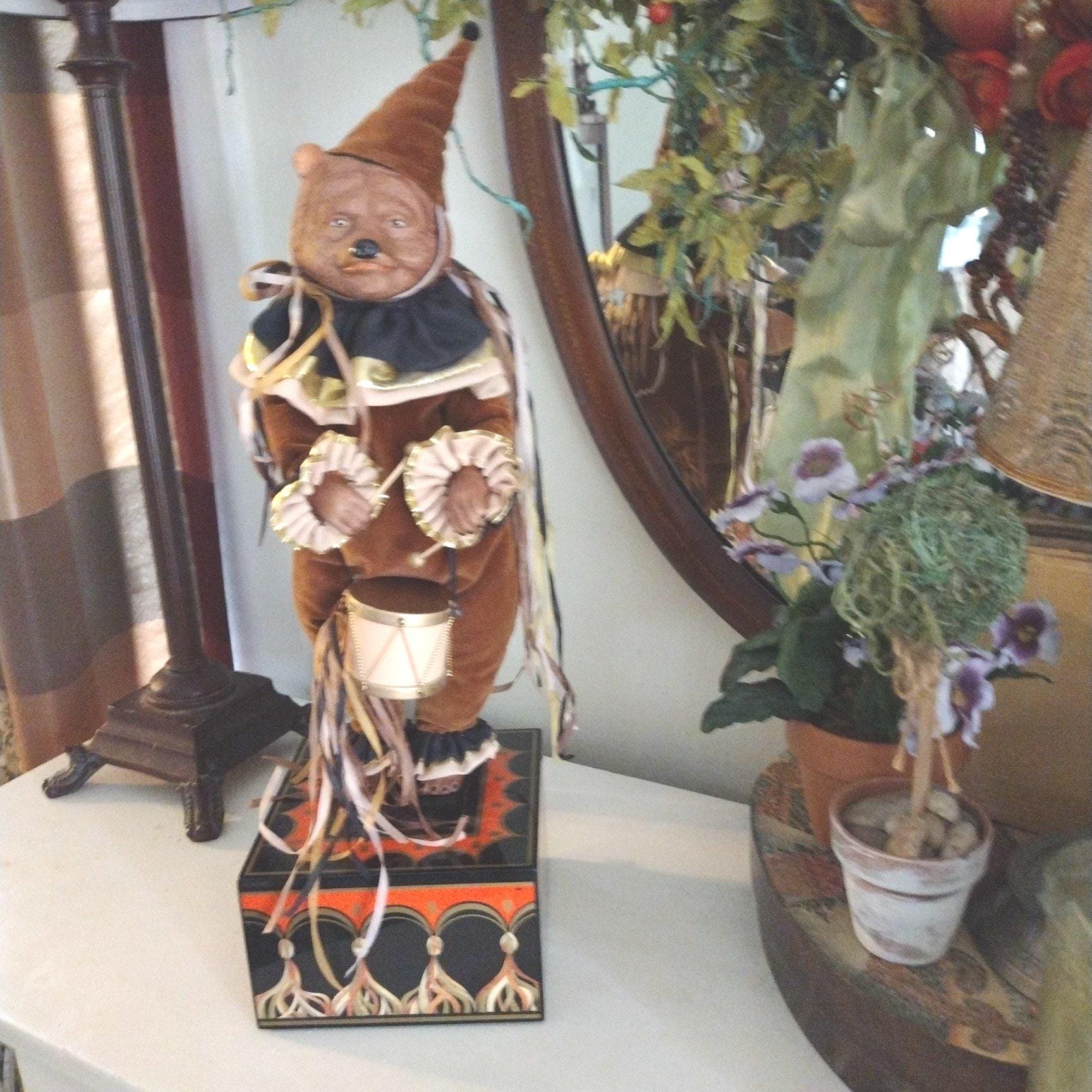 Vintage Animatronic Musical Bear by Faith Wick - Etsy