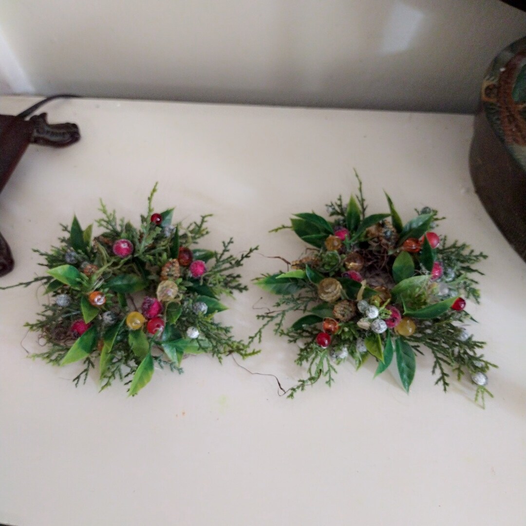 Christmas Candle Ring Bobeche - Etsy