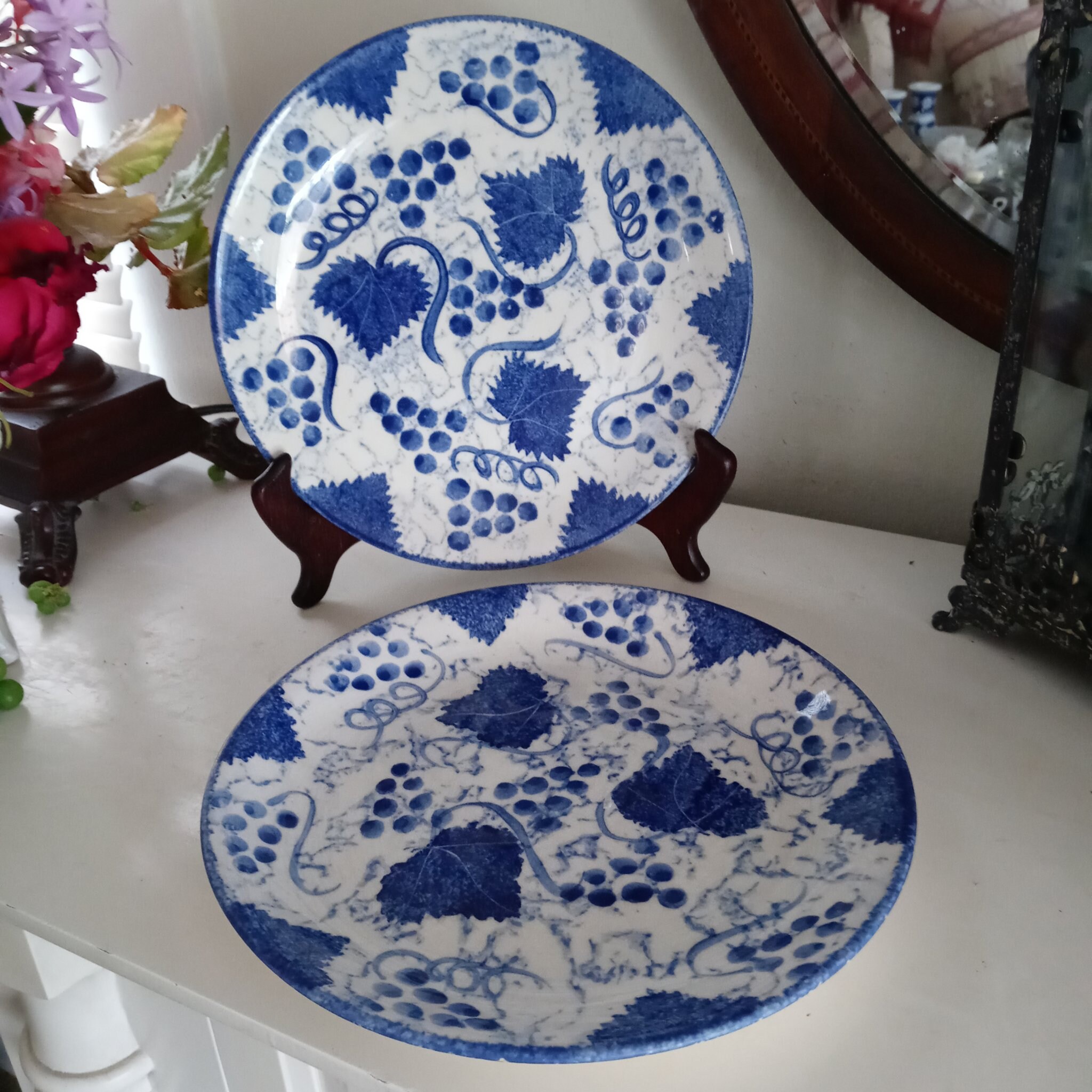Poole Pottery Set of Two Large Luncheon Plates Made in England - Etsy
