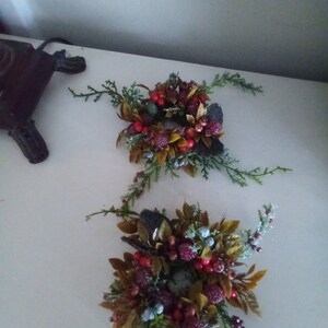 Tapped Candle Holder Wreaths Christmas Bobeche - Etsy