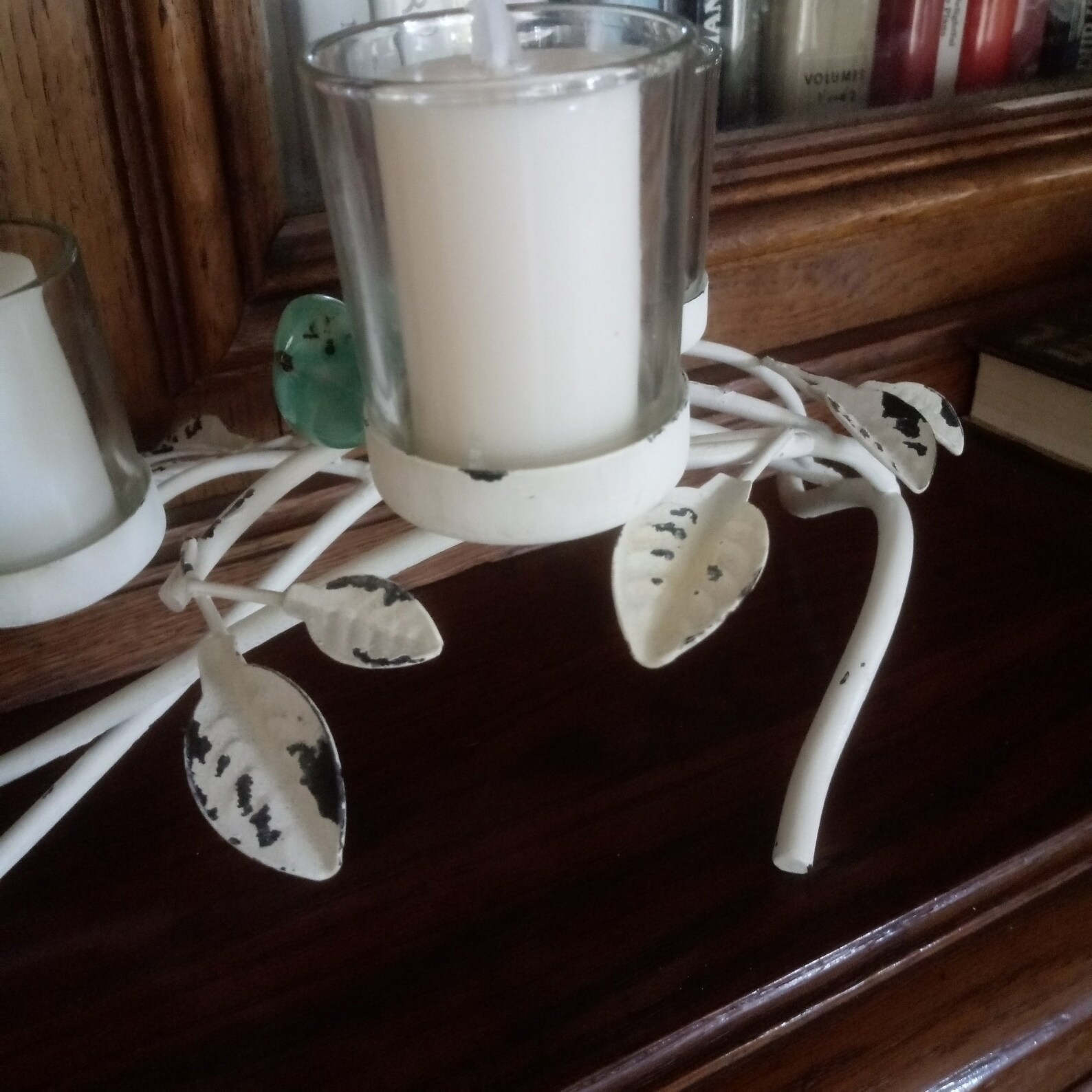 Metal Twig or Branch Candle Centerpiece | Etsy