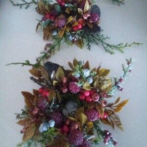 Tapped Candle Holder Wreaths Christmas Bobeche - Etsy
