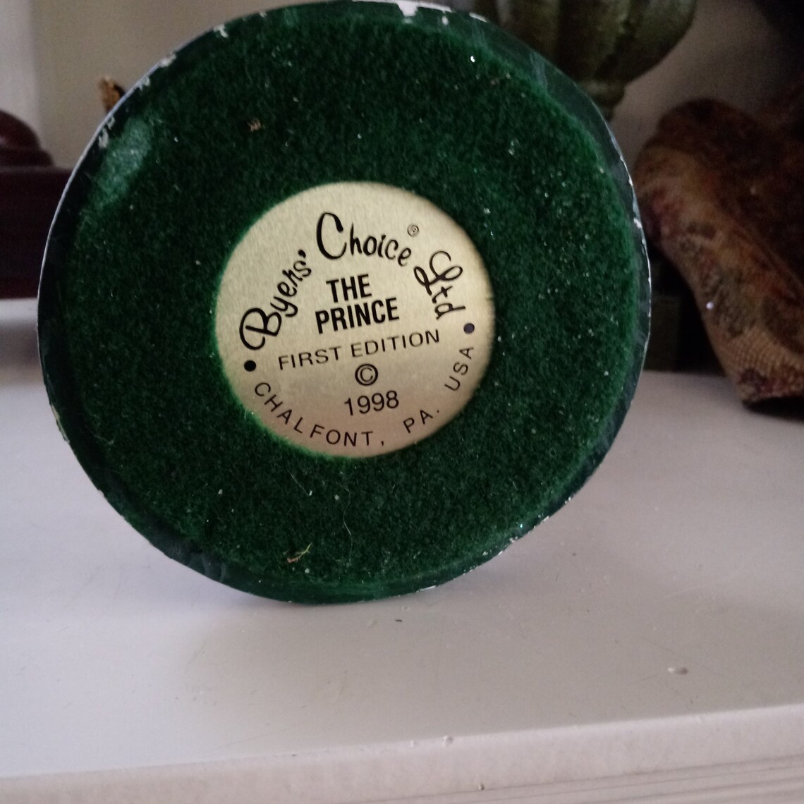 Byers Choice the Prince First Edition 1998 | Etsy