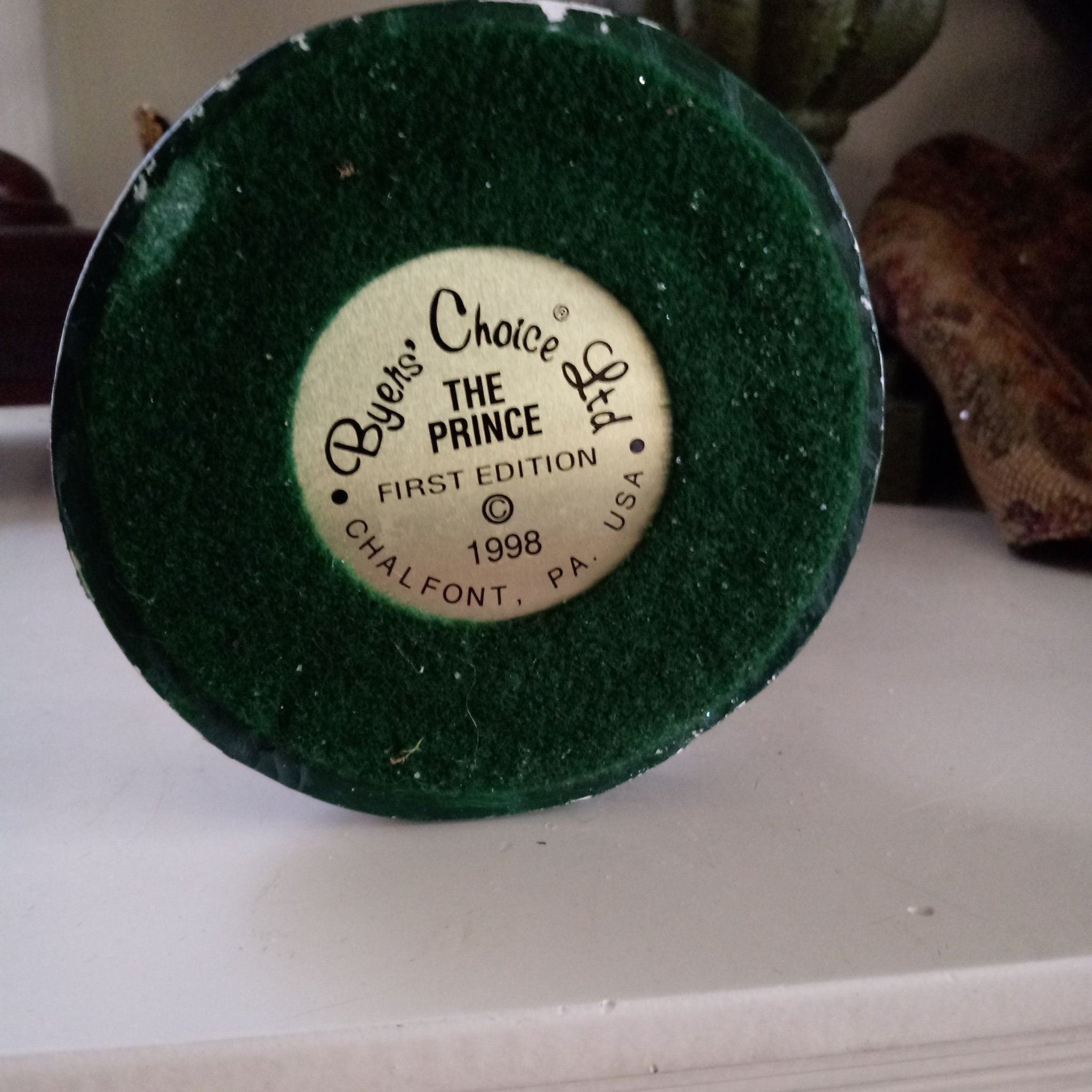 Byers Choice the Prince First Edition 1998 - Etsy