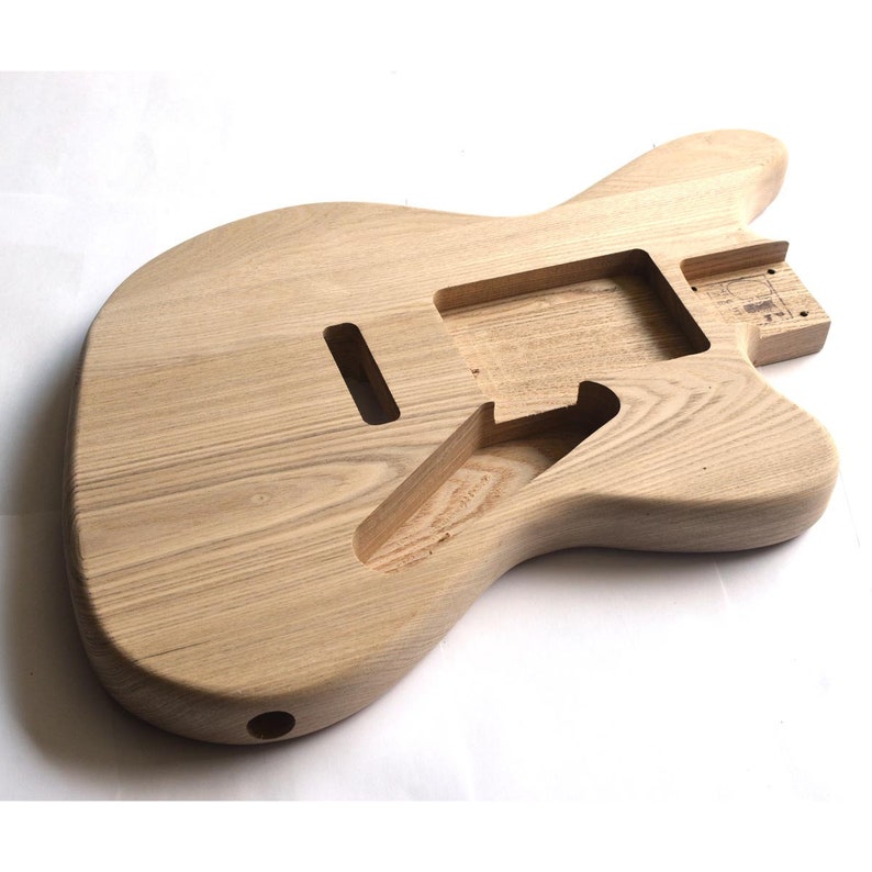 Diy Guitar Kit - Jazzmaster Style - Ash Body, Maple Neck - Build Your ...