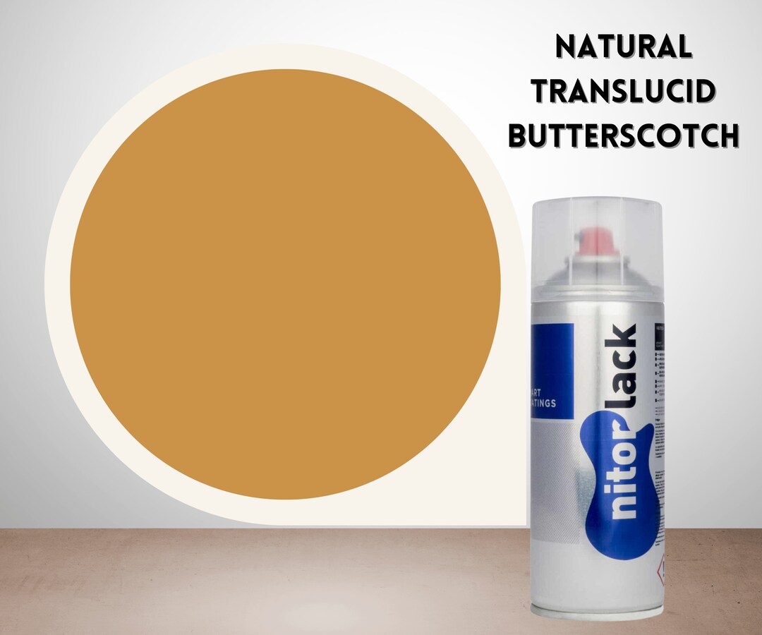 Natural Translucid Butterscotch Color Wood Spray, Nitrocellulose Spray ...