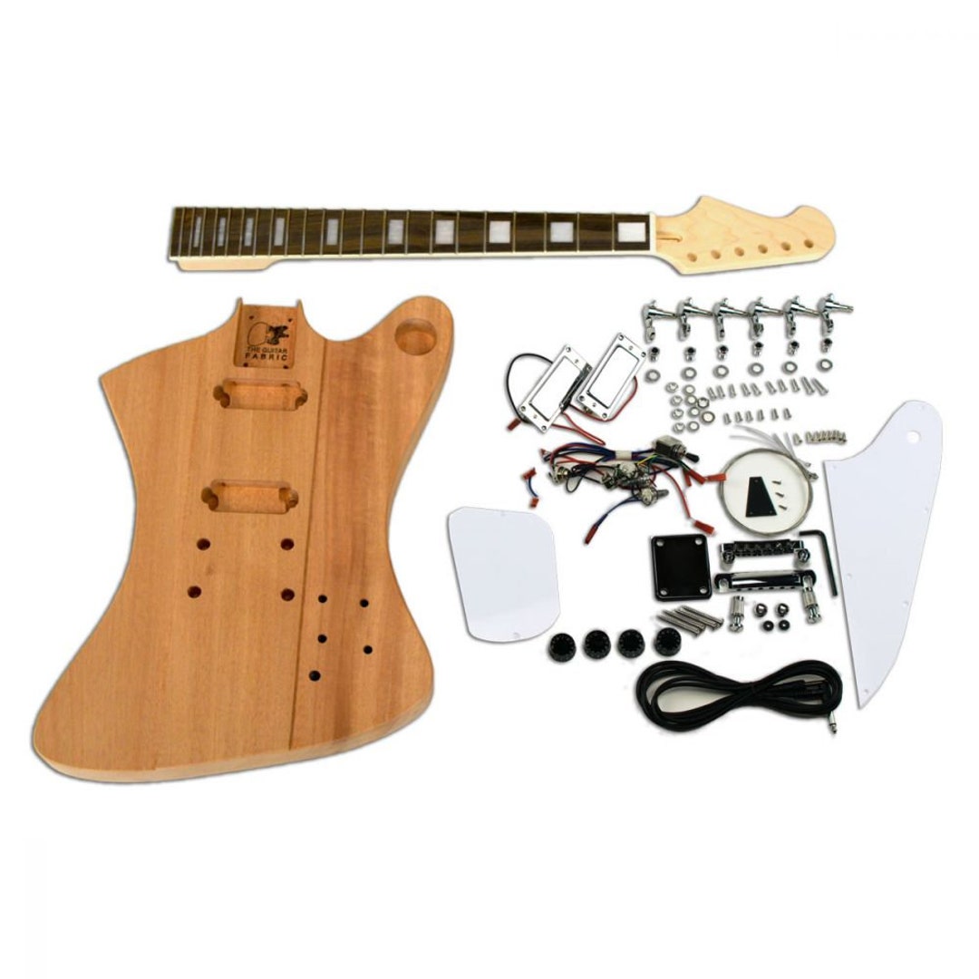 Guitar Kit FB Style Chrome, Mahogany - Etsy