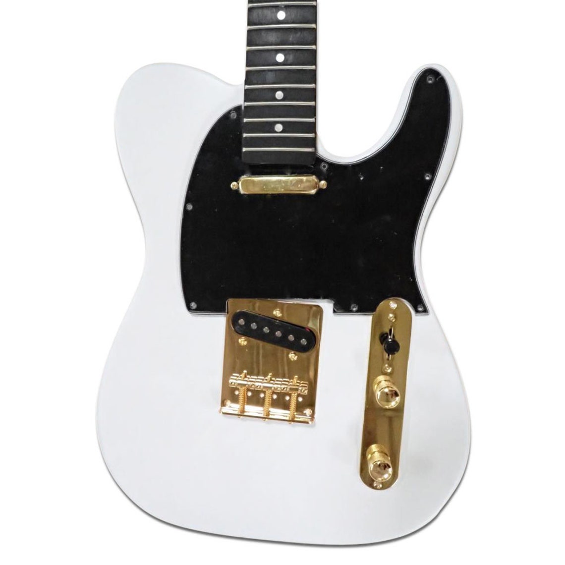 Ready-to-paint Diy Guitar Kit - Primered Solid Mahogany Body, Varnished ...