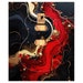 Guitar Skin Wrap | 50x60cm Laminated Guitar Cover | Colored River Theme ...