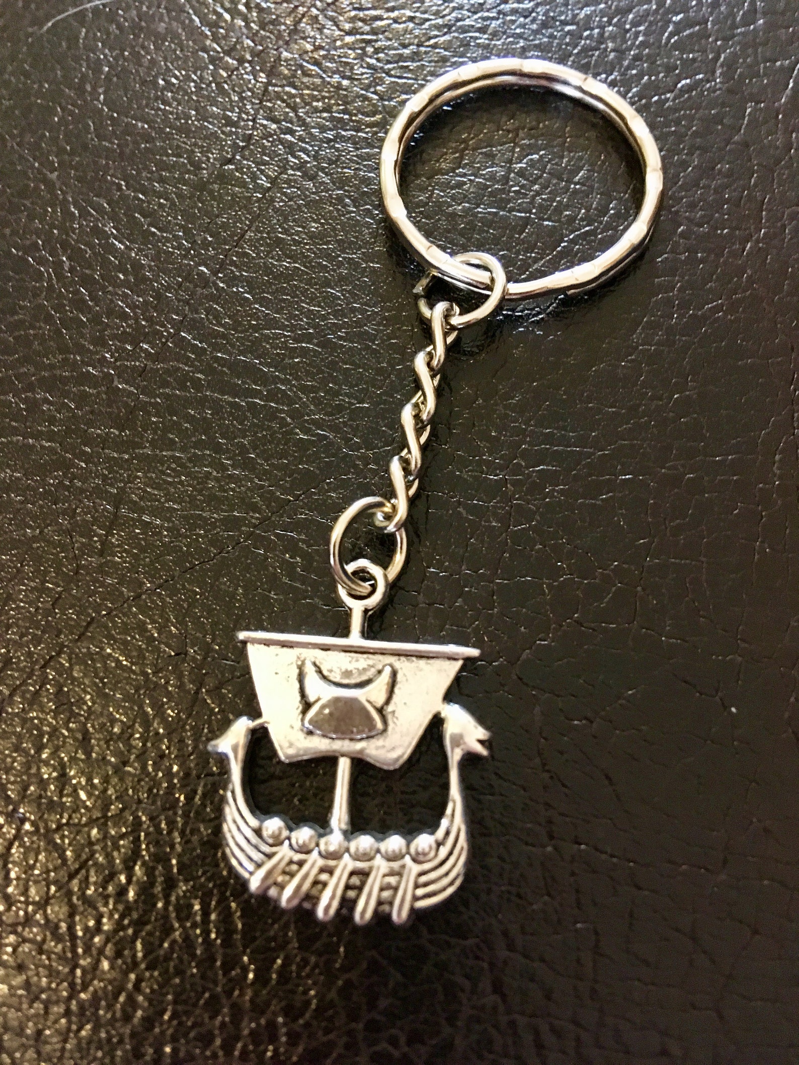 Viking Ship Keyring Viking Keychain Longship Keyring Viking - Etsy