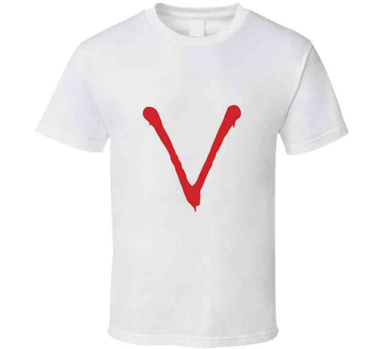 V the Visitor Logo T-shirt and Apparel T Shirt - Etsy