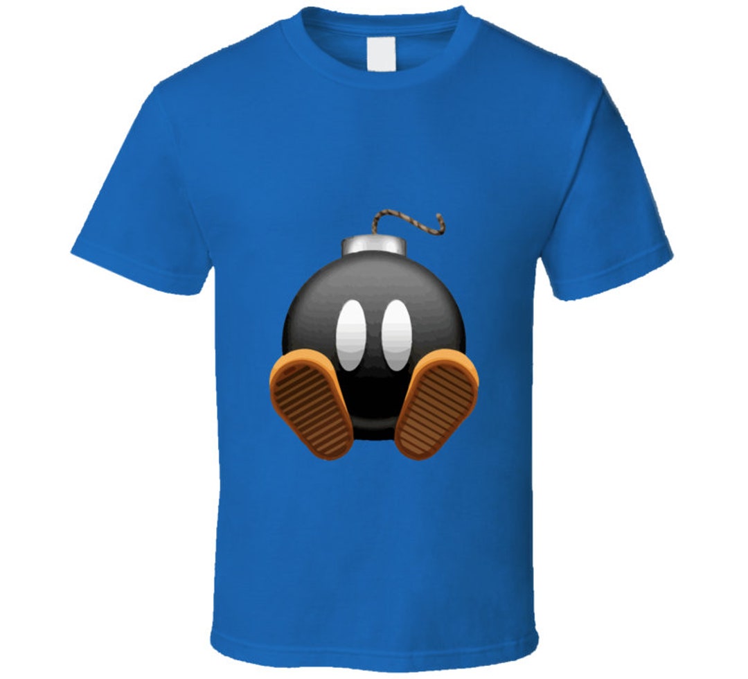 Mario Bros Bombman camiseta y camiseta de ropa - Etsy España