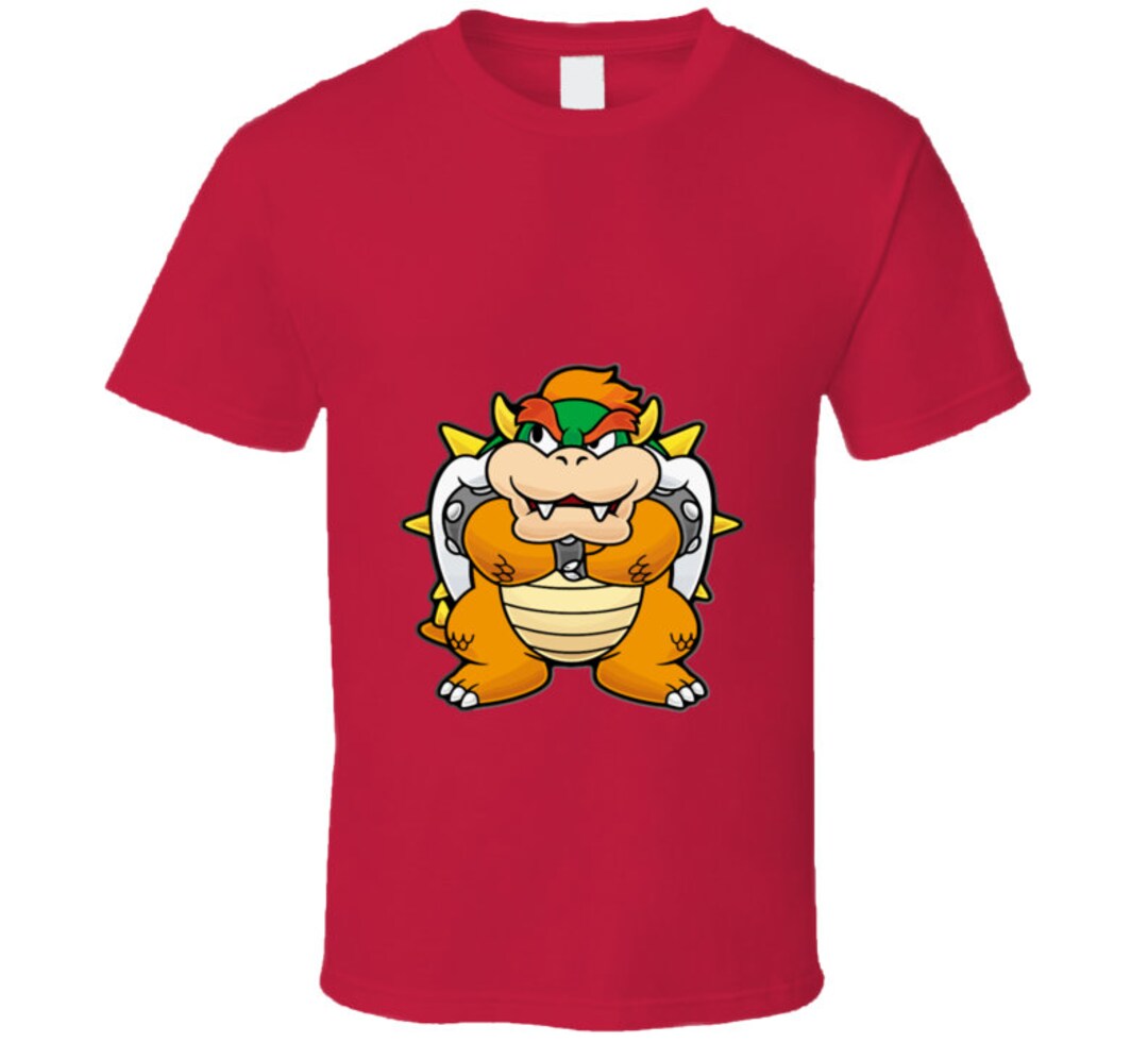 Mario Bros Bowser Boss T-shirt and Apparel T Shirt - Etsy