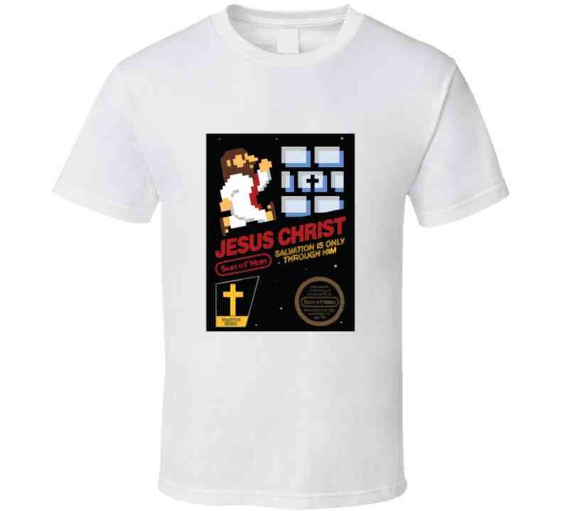 Super Mario Bros Mashup Jesus T-shirt and Apparel T Shirt - Etsy