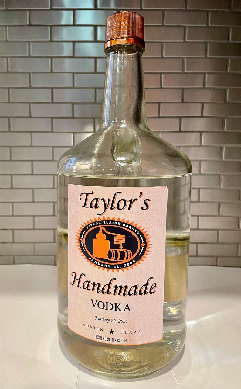 Custom Tito's Label - Etsy